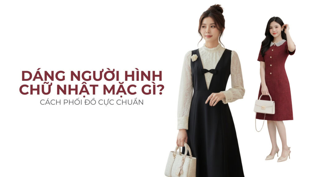 Dáng Người Hình Chữ Nhật Mặc Gì? Cách Phối Đồ Cực Chuẩn